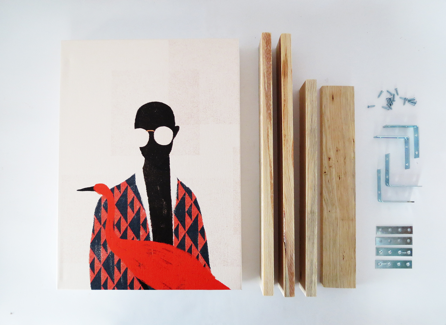 A Fresh Way To Showcase Canvas Prints: DIY Floating Frames - Society6 Blog A Fresh Way To Showcase Canvas Prints: DIY Floating Frames - Society6 Blog