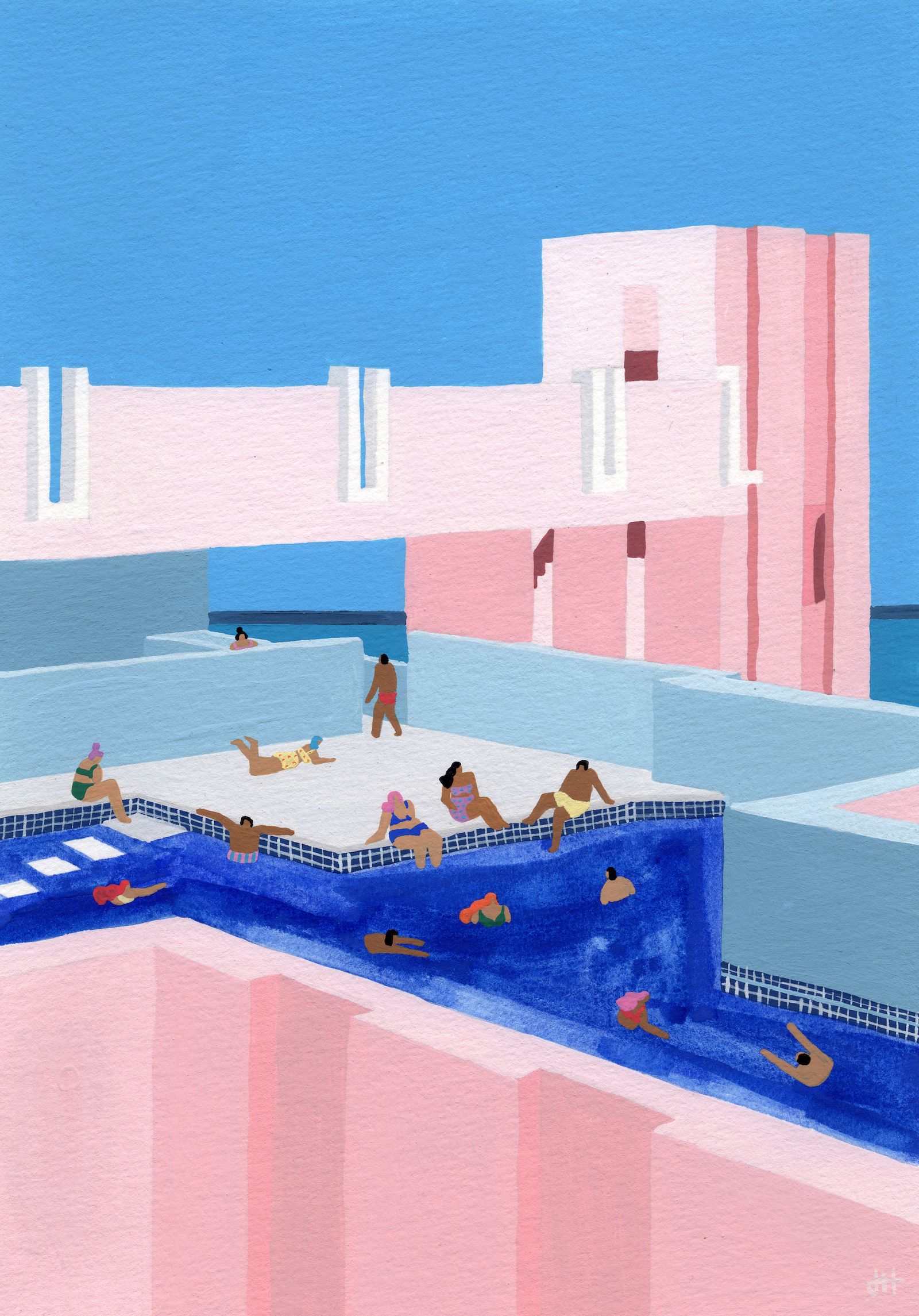 Helo Birdie’s Imaginative Illustrations Are for Daydreamers and Beach ...