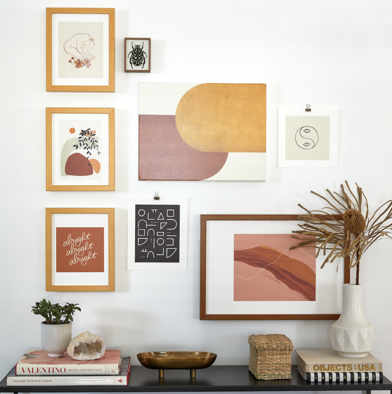 18 Gallery Wall Ideas & Layout Inspiration | Society6