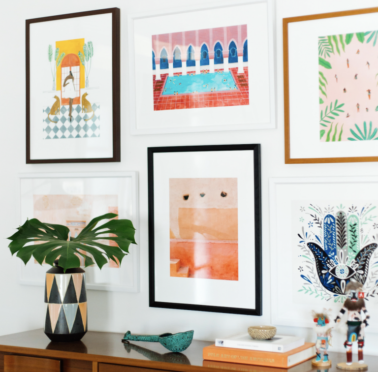 18 Gallery Wall Ideas & Layout Inspiration | Society6