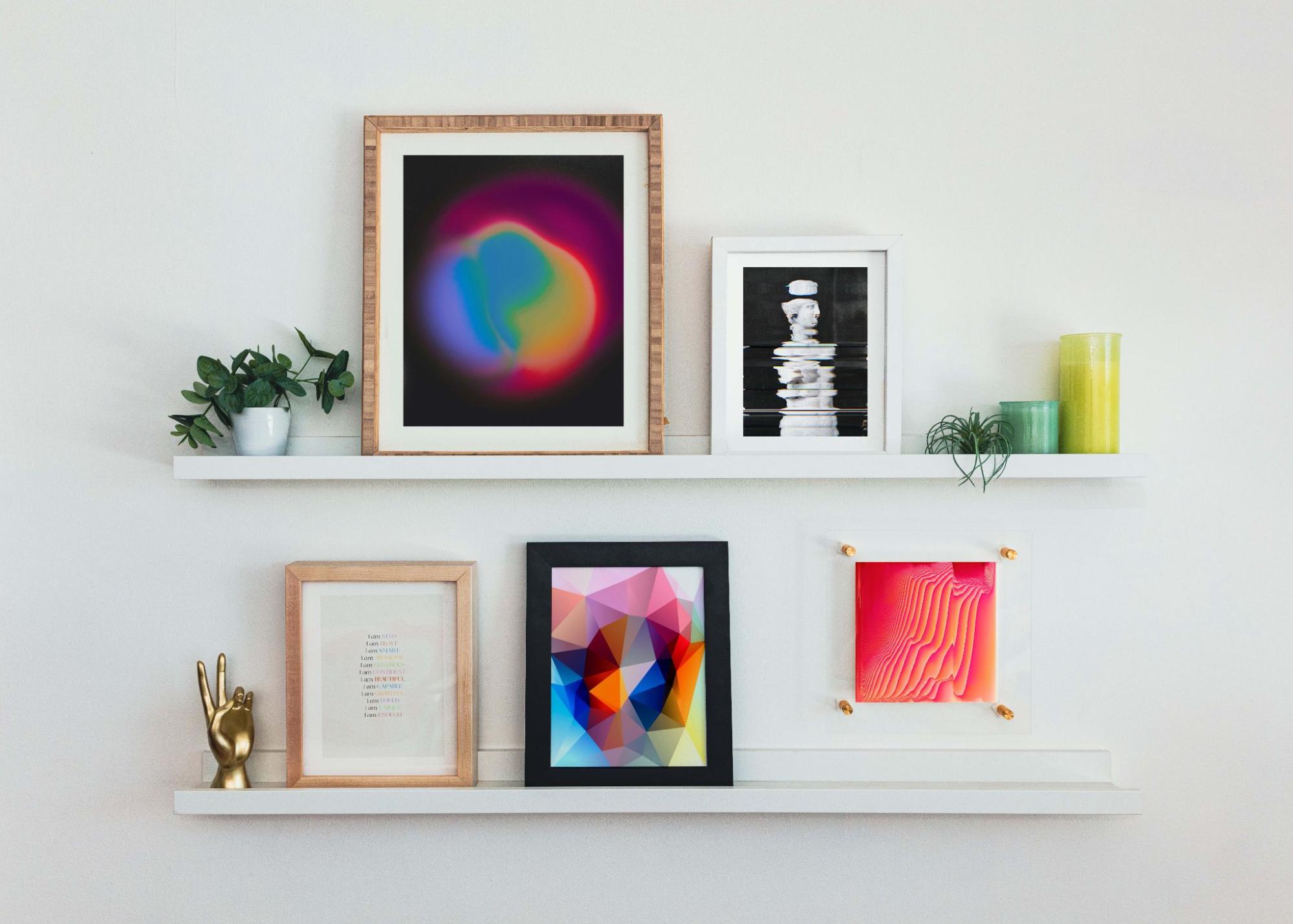 How to Decorate Shelves: Styling Tips & Ideas | Society6