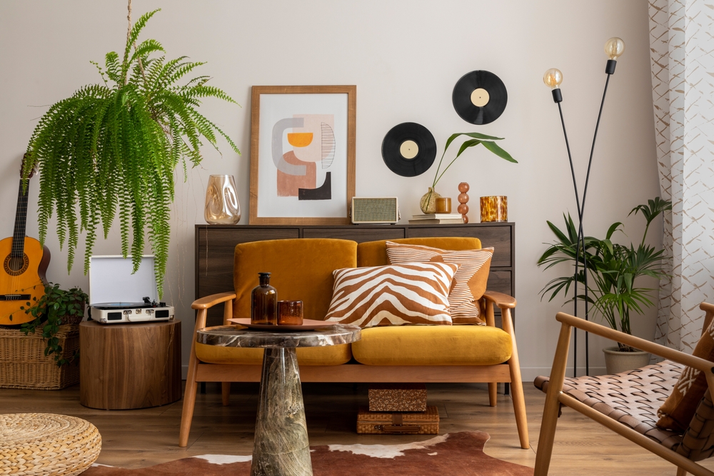 Boho Living Rooms Yellow 11 Ideas For Bohemian Decor On A Budget